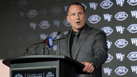 3 Updates From Wake Forest Head Coach Jake Dickert Ahead Of Season Durham Herald Sun