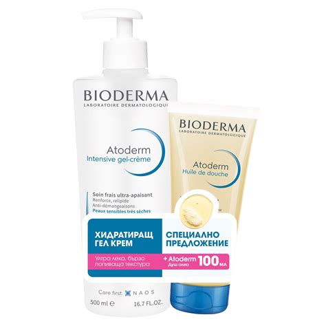 БИОДЕРМА АТОДЕРМ СЕТ Intensive Gel 500МЛ ДУШ ОЛИО 056229