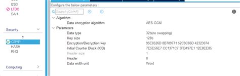 Crypt Aes Gcm Is Not Correct Stmicroelectronics Community