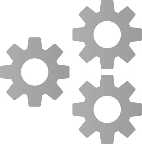 Setting Flat Gradient Icon 42186870 Vector Art At Vecteezy