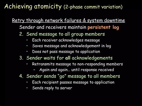 Group Communication Distributed Computing Ppt