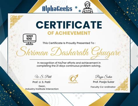 Shriman Ghugare On Linkedin Problemsolving Dsa Consistency