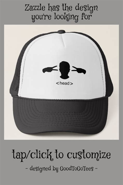 Funny Head Programming Trucker Hat