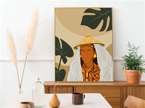 Eritrean Woman Digital Eritrea Woman Art Eritrea Art Etsy Australia
