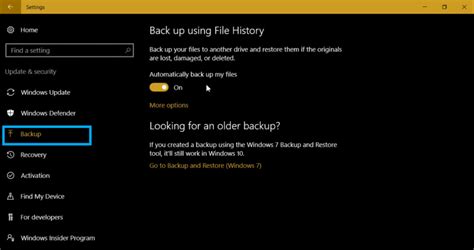 Backup Restore Files Using Windows File History GeeksforGeeks