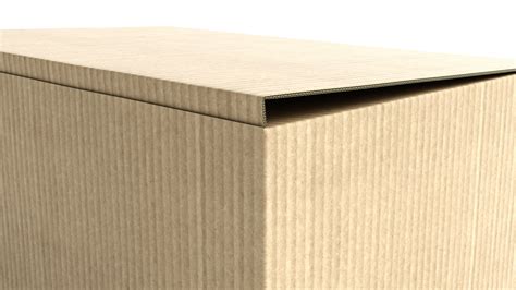골판지 상자 130x285cm 조작 및 애니메이션 3d 모델 30 Unknown C4d Fbx Obj Free3d