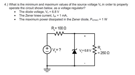 Solved 4 What Is The Minimum And Maximum Values Of The
