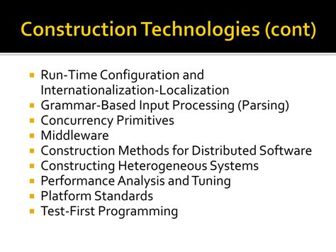 PPT Comprehensive Software Construction Course Overview PowerPoint Presentation ID