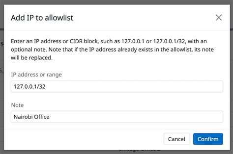 Ip Allowlist