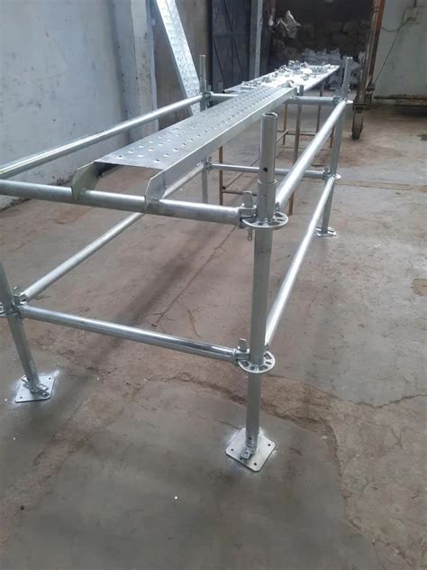 Silver Mild Steel Scaffolding Ring Lock Ledger For Construction At ₹ 70 Kg In Ludhiana