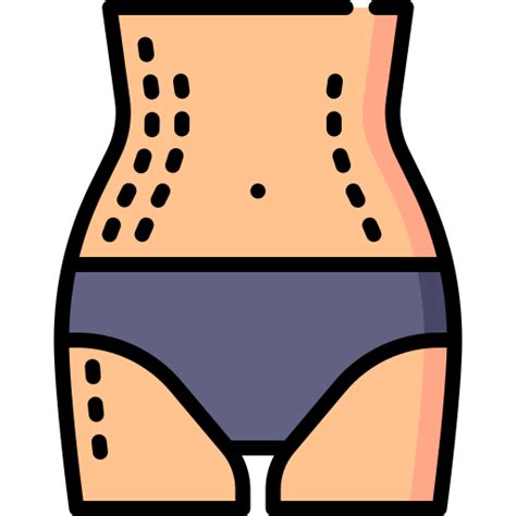 Stretch Marks Special Lineal Color Icon