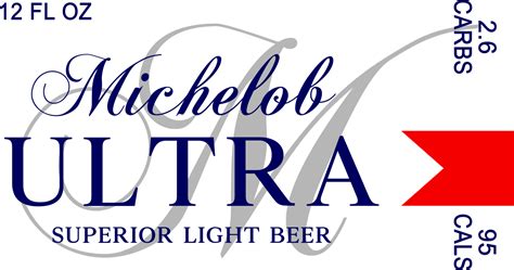 Michelob Ultra Logo Michelob Ultra Beer Logo 18 Diameter Bottle Cap