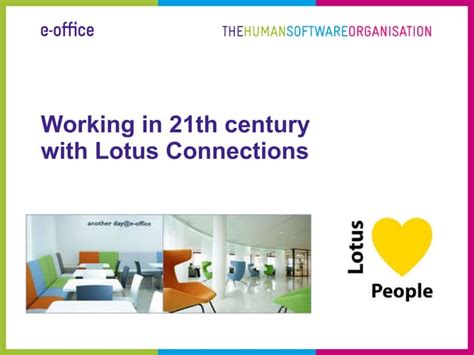 Work21 With Lotus Connections Ppt