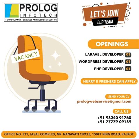 Bhavesh Chavda On Linkedin Opening Prologinfotech