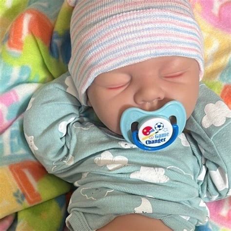 Full Body Silicone Baby Doll Eyes Open Etsy