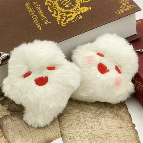 Hu Tao Ghost Pendant Plush Super Cute Keychain T Genshinbox