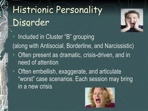 Dependent And Histrionic Personality Disorders Ppt