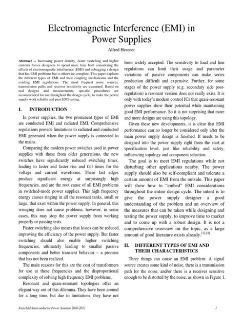 PDF Electromagnetic Interference EMI DOKUMEN TIPS