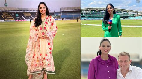 Pakistani Female Cricket Anchor Zainab Abbas Controversy Husband Name Father And All You Want To