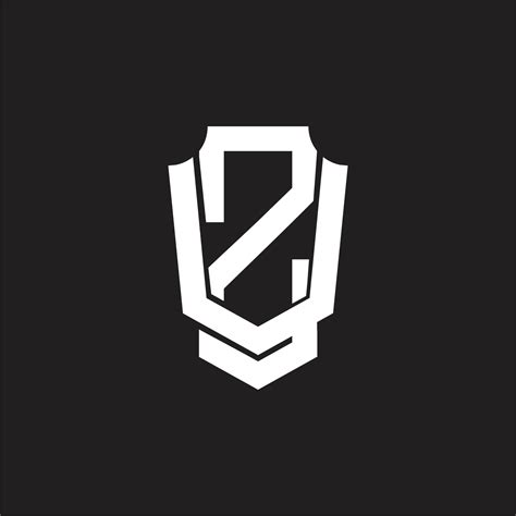 Zv Logo Monogram Design Template 16154757 Vector Art At Vecteezy