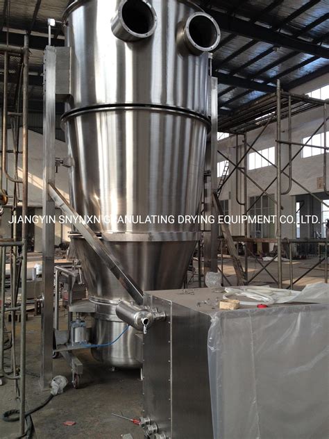 Automatic Pharmaceutical Fluid Bed Coater For Moisture Proof Coating