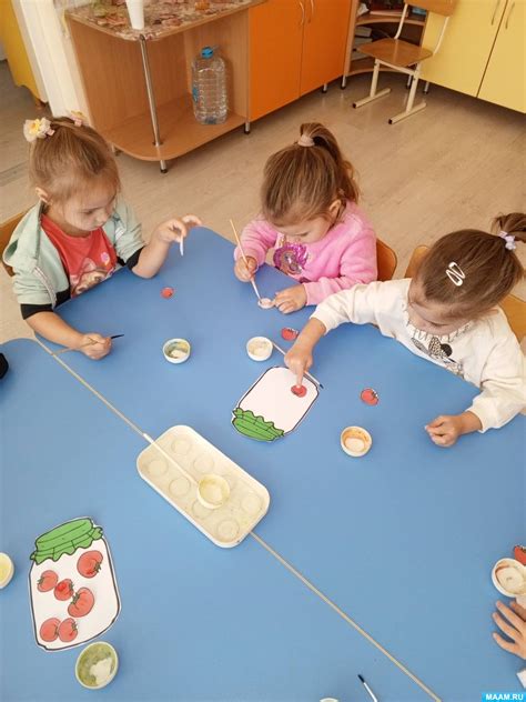 Конспект занятия по аппликации «Овощи в баночке 2 фото Воспитателям детских садов школьным