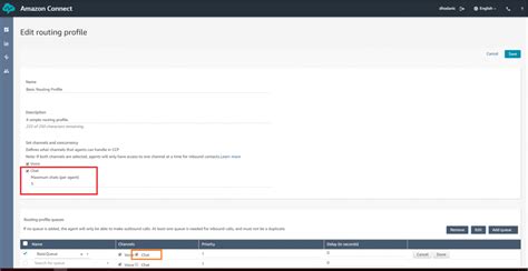 Amazon Connect Chat Routing Profile Changes Blogs Perficient