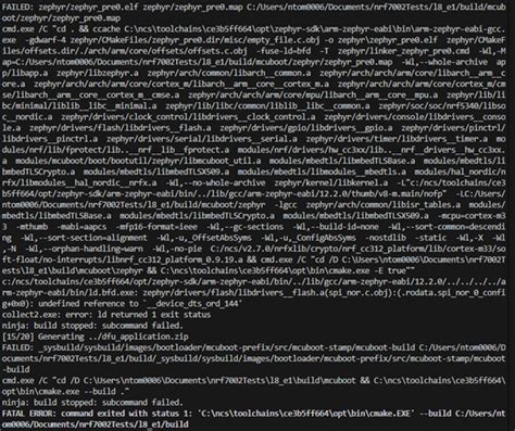 Lesson 8 Exercise 1 Build Error On 7002dk Nordic Qanda Nordic Devzone Nordic Devzone