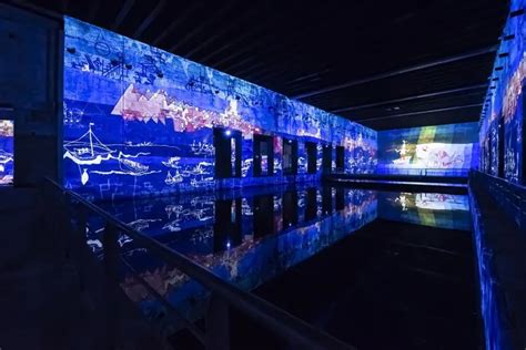 全球规模最大沉浸式数字艺术展馆光影流池 数艺网
