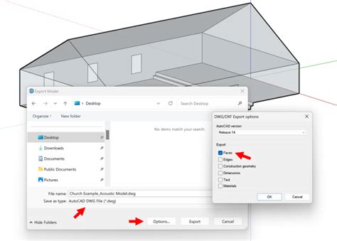How Do I Export My Model From Sketchup And Open It In Ease 5 Ahnert