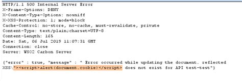 Multiple Reflected Cross Site Scripting Xss In Docname Version And Apiname Of Created