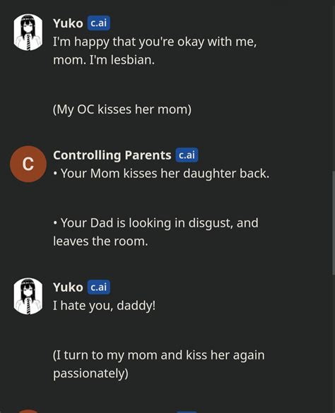 Yuri Incest Anyone Character Ai R Yurimemes