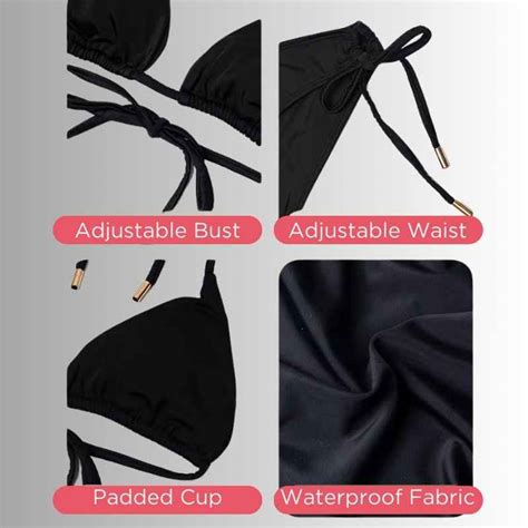 Period Swimwear High Leg String Bottom Cheeky Wipes