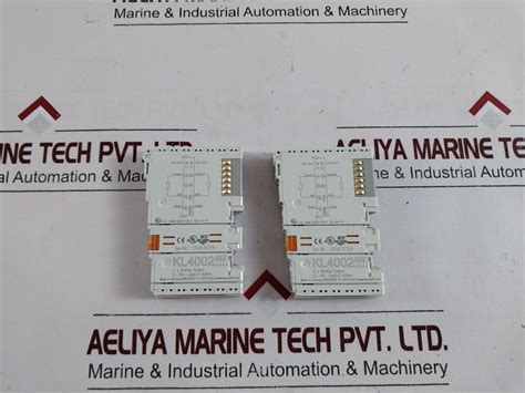 Beckhoff Kl4002 Analog Output Module Aeliya Marine