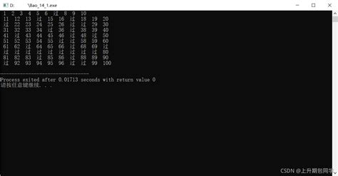 C语言打印100以内的数字序列，逢七必过。c语言逢七过的数字表100以内 Csdn博客