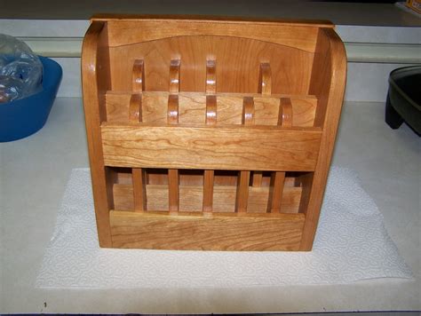 Mikes Cherry Chisel Rack The Wood Whisperer