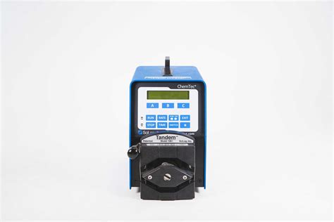 Chemtec Model 1081 Scilog Variable Speed Precision Paristaltic Pump Tandem Head