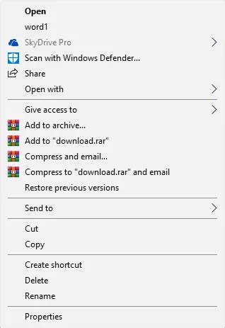Add Or Delete Items From Right Click Context Menu In Windows WebNots