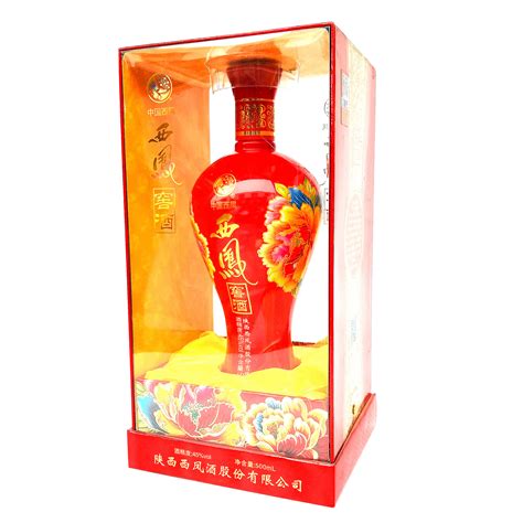 红瓶52度六年西凤西凤六年红瓶52度西凤百年窖酿红5大山谷图库