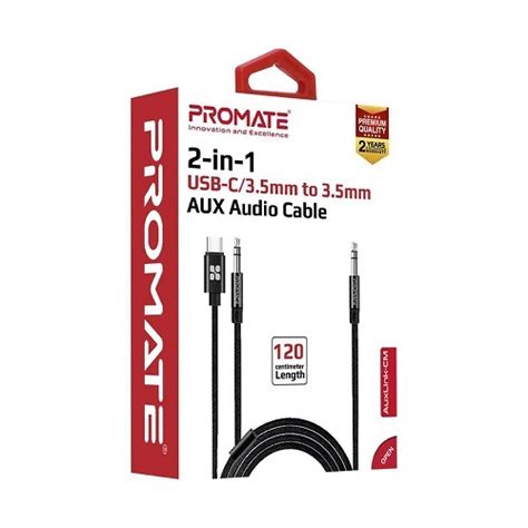 Promate Auxlink Cm Usb C To Mm Headphone Jack Adapter Price In Bd