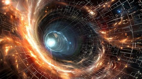 Physics Theory Kardashev Scale And Seti Premium Ai Generated Image