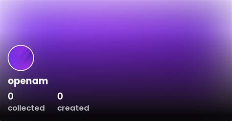Openam Profile Opensea