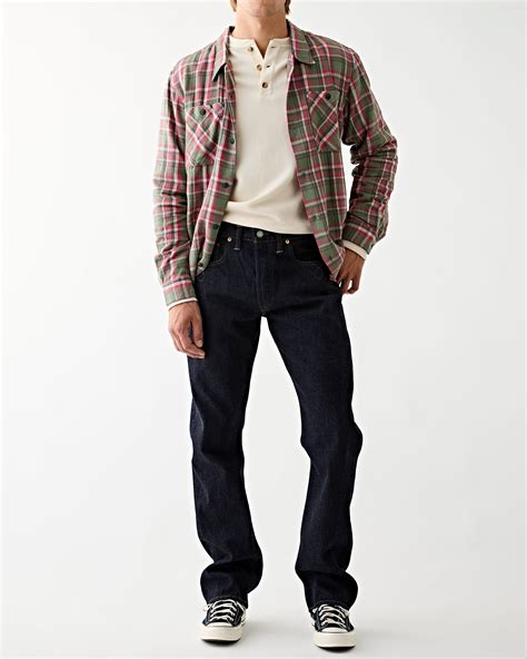 Rrl Slim Boot Classic East West Rinse Jean Tenue De Nîmes