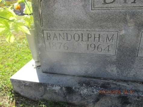Randolph Moss Dial 1876 1964 Find A Grave Memorial