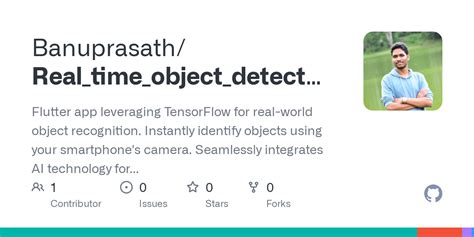 Github Banuprasathrealtimeobjectdetectorflutter Flutter App Leveraging Tensorflow For