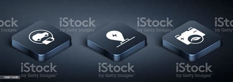 Isometric 전기 자동차 에코 자연 잎 배터리 및 충전 주차 전기 아이콘을 설정합니다 벡터 3차원 형태에 대한 스톡 벡터 아트 및 기타 이미지 Istock