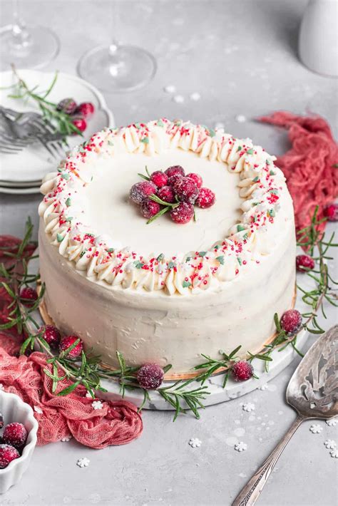 Red Velvet Cake Christmas