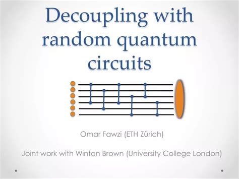 PPT Decoupling With Random Quantum Circuits PowerPoint Presentation Free Download ID