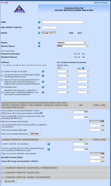 How To Do Pcb Calculator Through Payroll System Malaysia