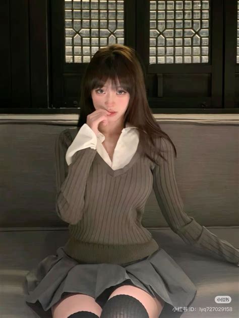 Xiaohongshu Girl 🀄️ Tunic Outfit Mini Skirts Skirt Suit